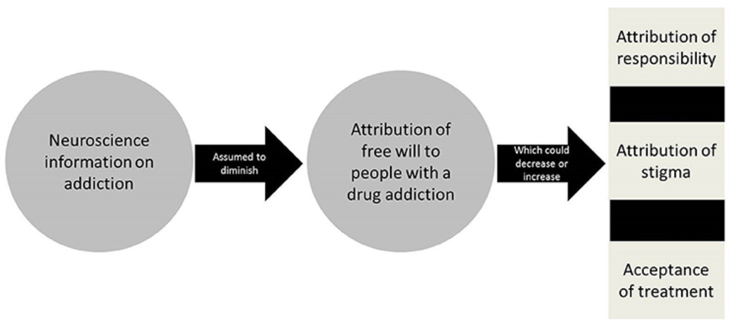 What is the disease model of addiction?